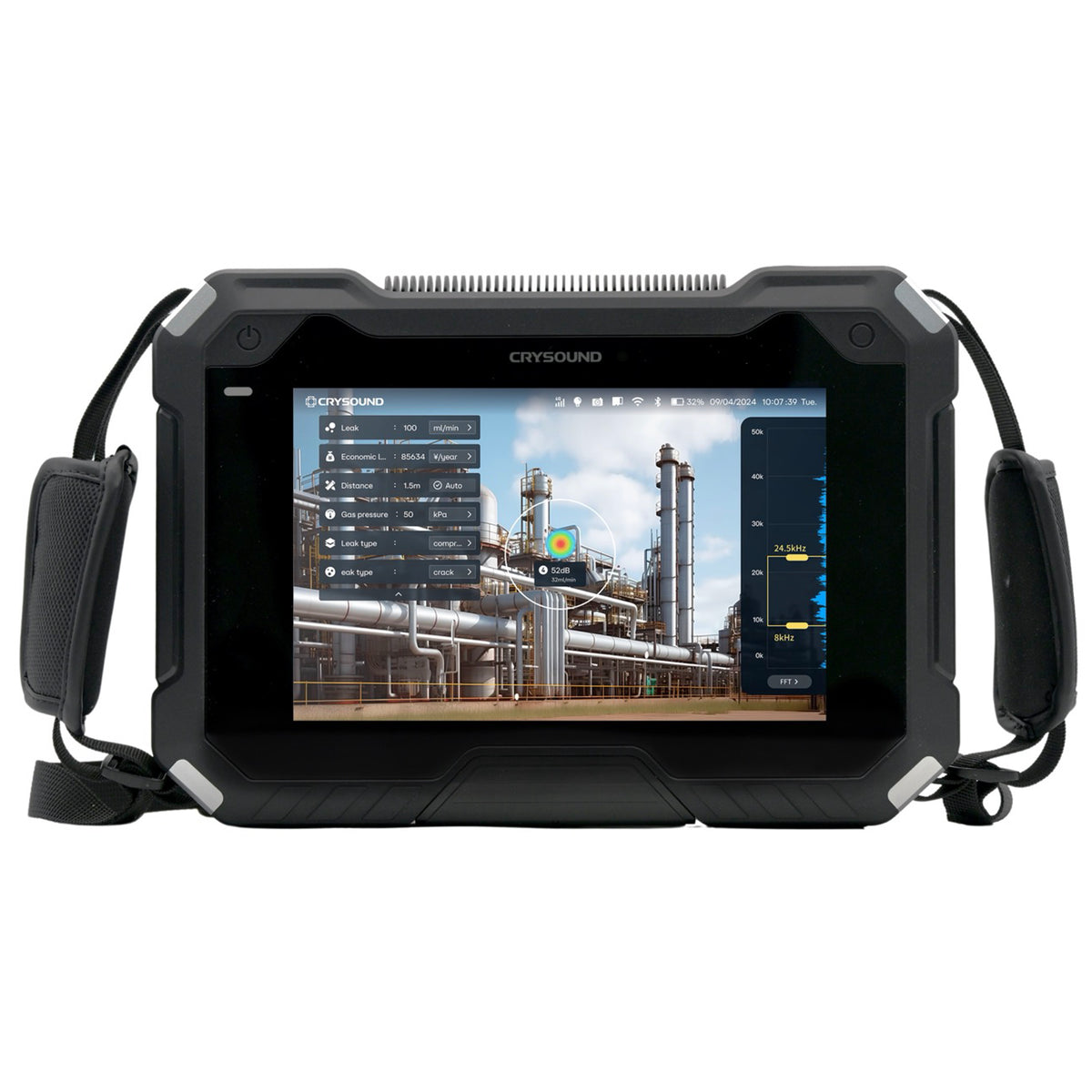 CRYSOUND 8124 Acoustic Imaging Camera (200 mics, 2k-100khz)