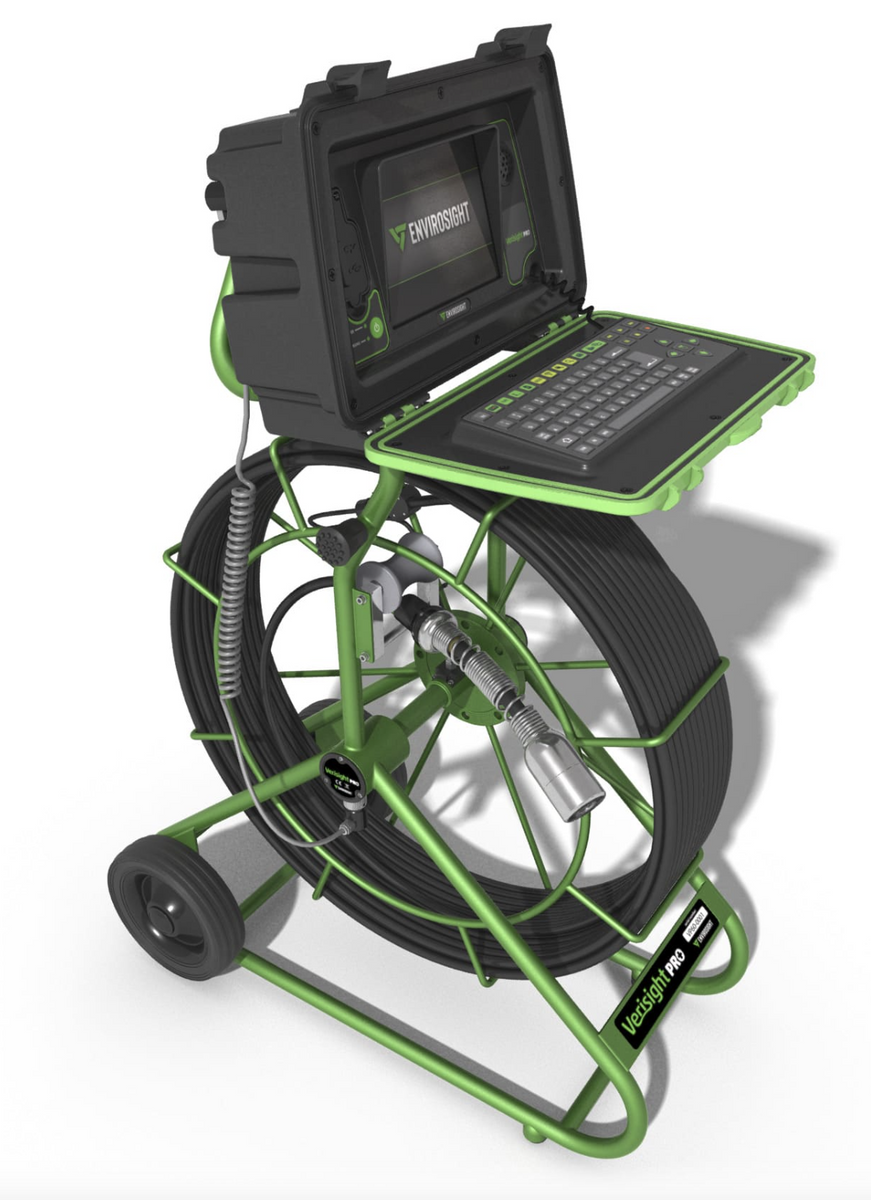 Verisight Pro Industrial Pan & Tilt Pipe Camera